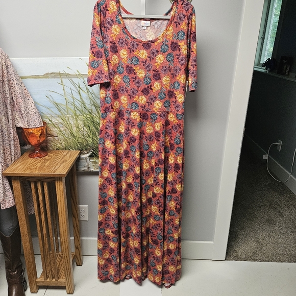 LuLaRoe | Dresses | Nwt Lularoe Maxi Dress Size 3x | Poshmark